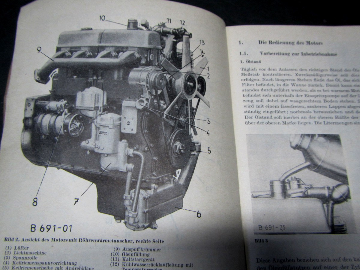 Betriebsanleitung 4VD14,5/12-1 SRW Motor IFA (C15107) | ***sixpoints ...