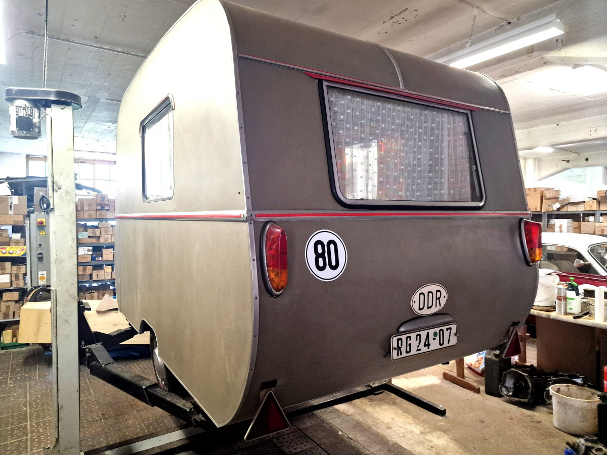 Bellwitz C5-3 DDR Wohnwagen Ur-Intercamp reisefertig überholt (26955 ...