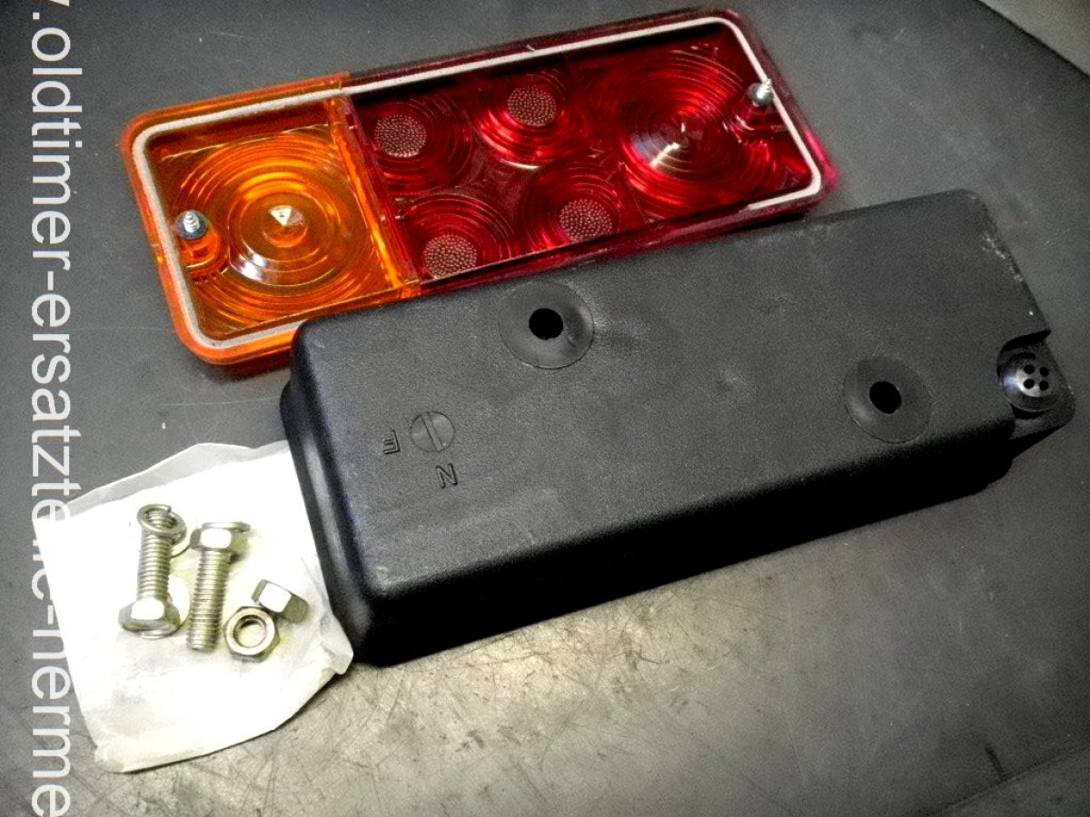 Dreikammerleuchte Rückleuchte Trabant Kübel LO Anhänger NEU (C3262 ...