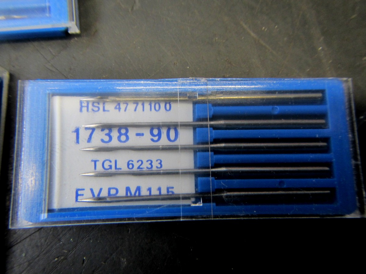 Nähmaschinennadeln1738-90 Rundkolben 4 x 5 Stk. Nadeln (C10403 ...