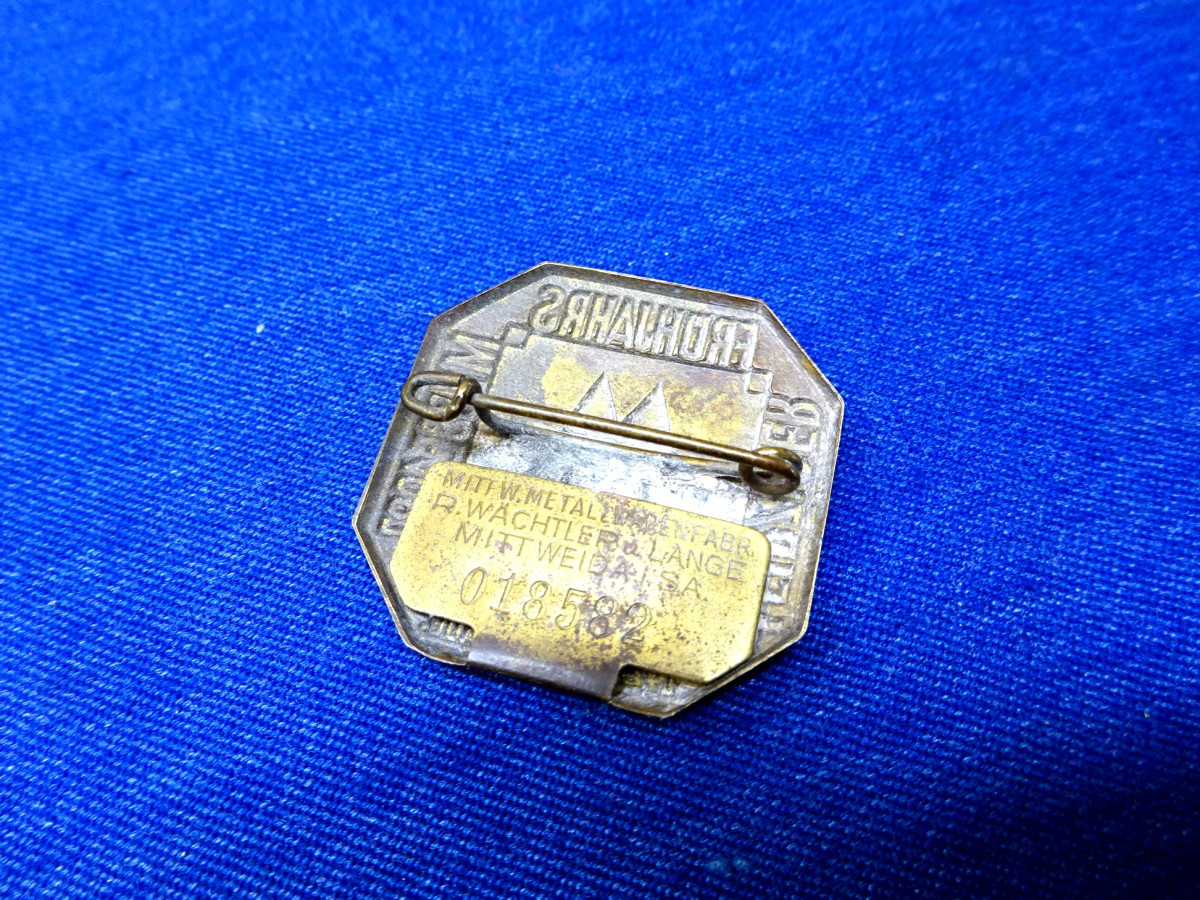 Anstecker Leipziger Messe 1927 Wächtler Mittweida (24317 ...