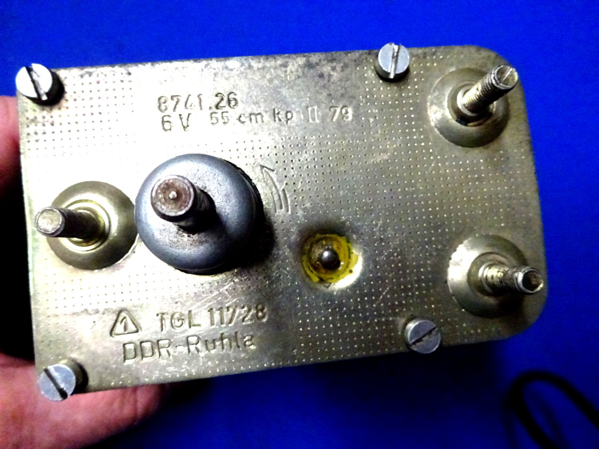 Scheibenwischermotor 8741.15/2 FER 6 Volt Wartburg Trabant (28793 ...