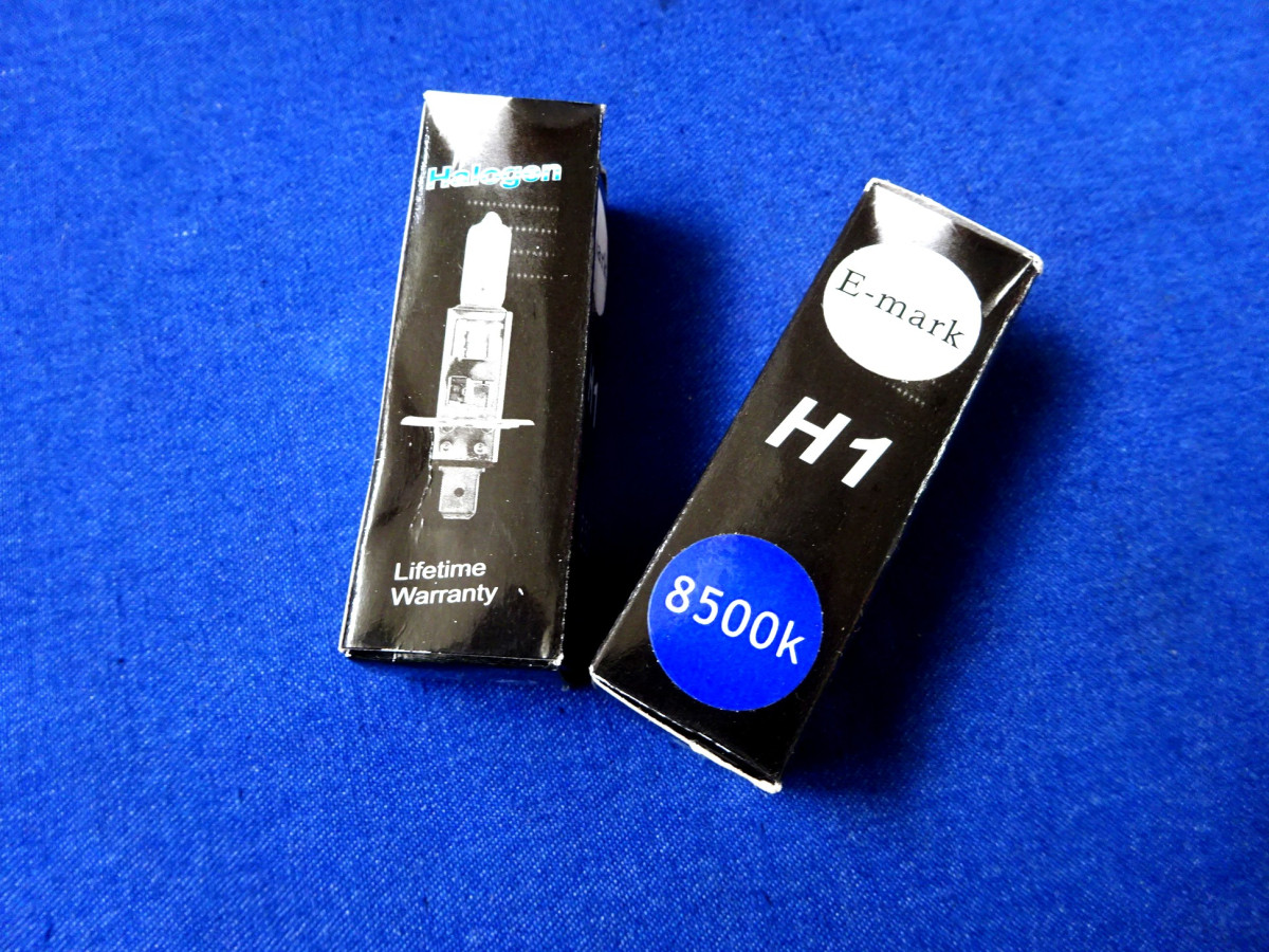 Halogen H1 Glühlampe 12 Volt 55 Watt (Xenon) 2 Stück (26539 ...