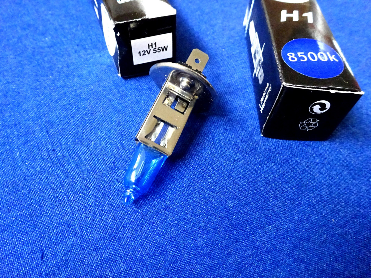 Halogen H1 Glühlampe 12 Volt 55 Watt (Xenon) 2 Stück (26539 ...