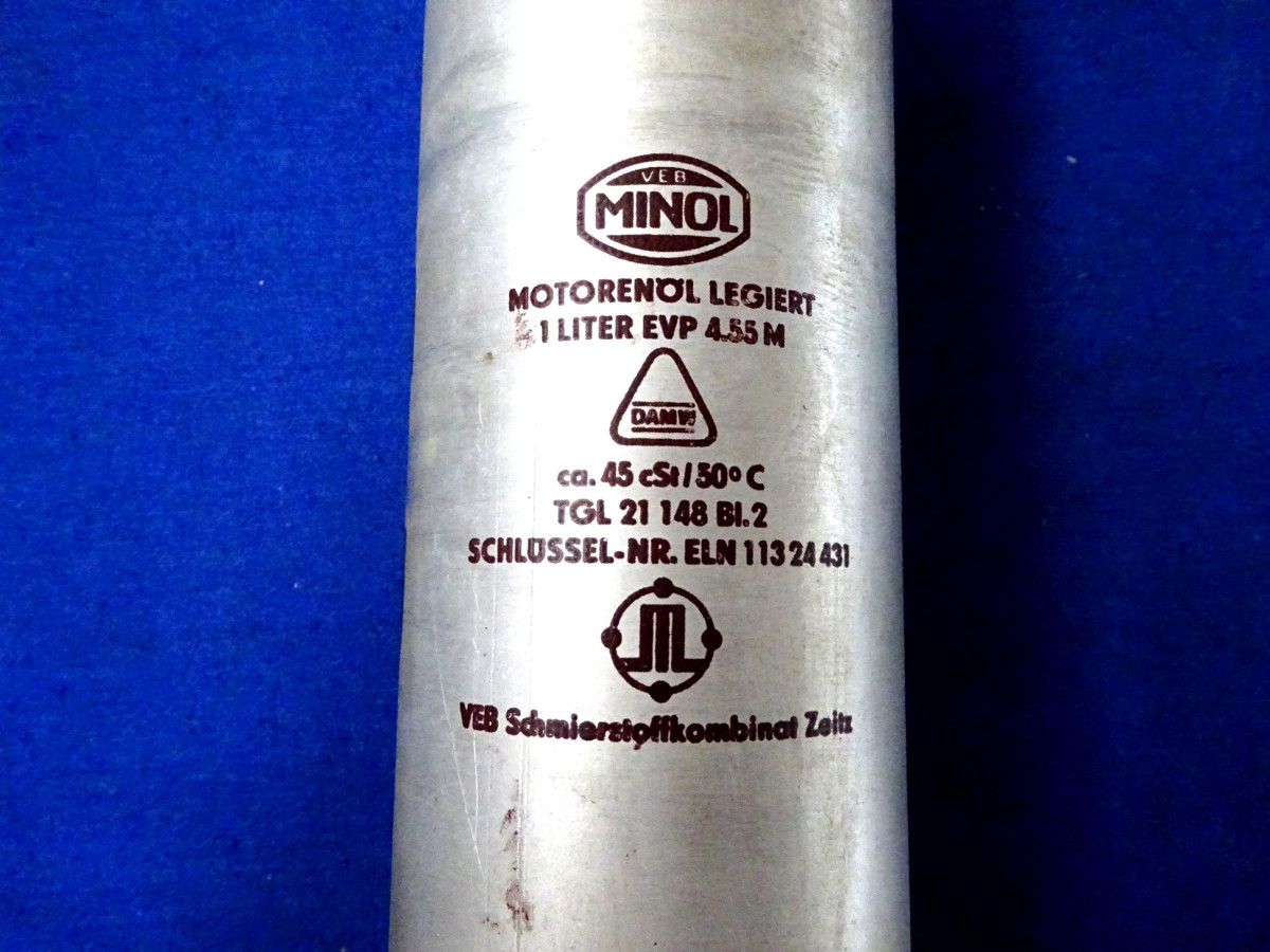 ML 45 C Minol Motorenöl IFA Fortschritt (26558) | ***sixpoints*** der Oldtimer-Service Burgstädt ...