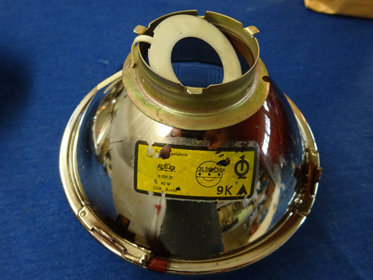 Scheinwerfereinsatz Reflektor Lada 2103 FER DDR (15841-1 ...