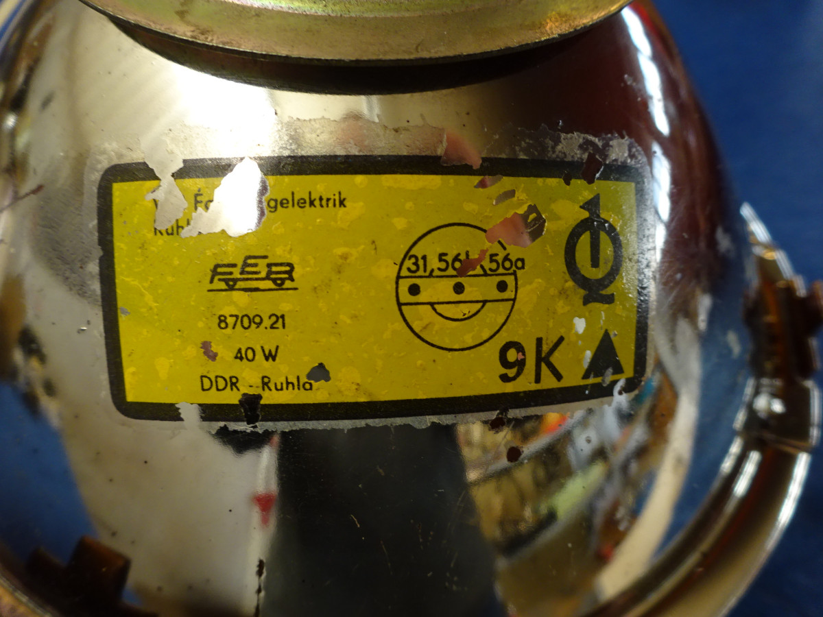 Scheinwerfereinsatz Reflektor Lada 2103 FER DDR (15841-1 ...