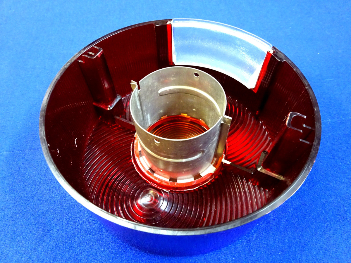 Rücklichtkappe QEK Dübener Ei DDR Wohnwagen 1.Serie (24894 ...