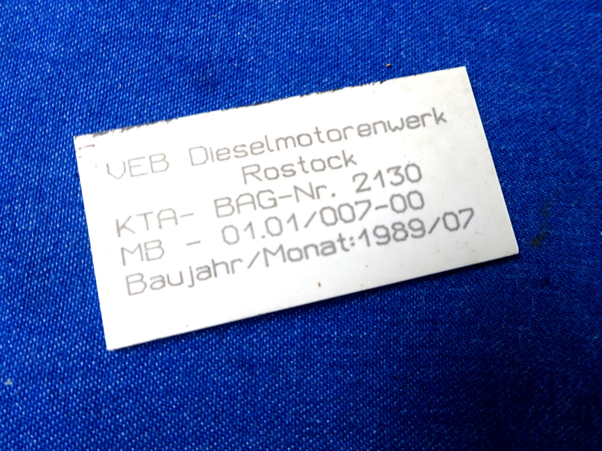 Typschild Halbachse QEK DDR Wohnwagen (27156) | ***sixpoints*** der ...