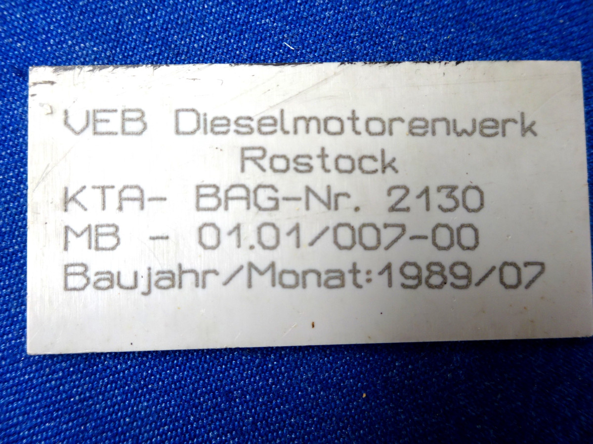 Typschild Halbachse QEK DDR Wohnwagen (27156) | ***sixpoints*** der ...