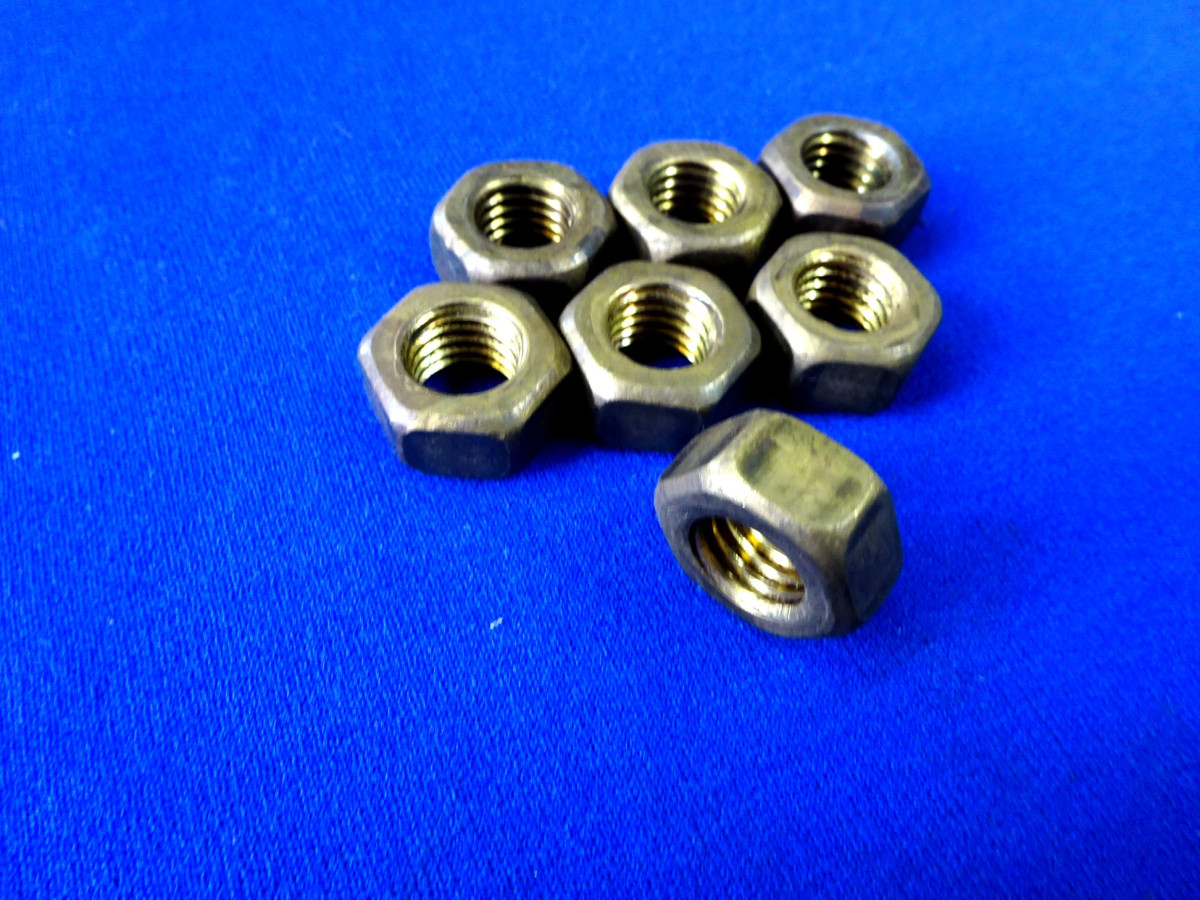 Sechskantmutter M12 Messing M12 x 1,75 mm 7 Stück (25523 ...