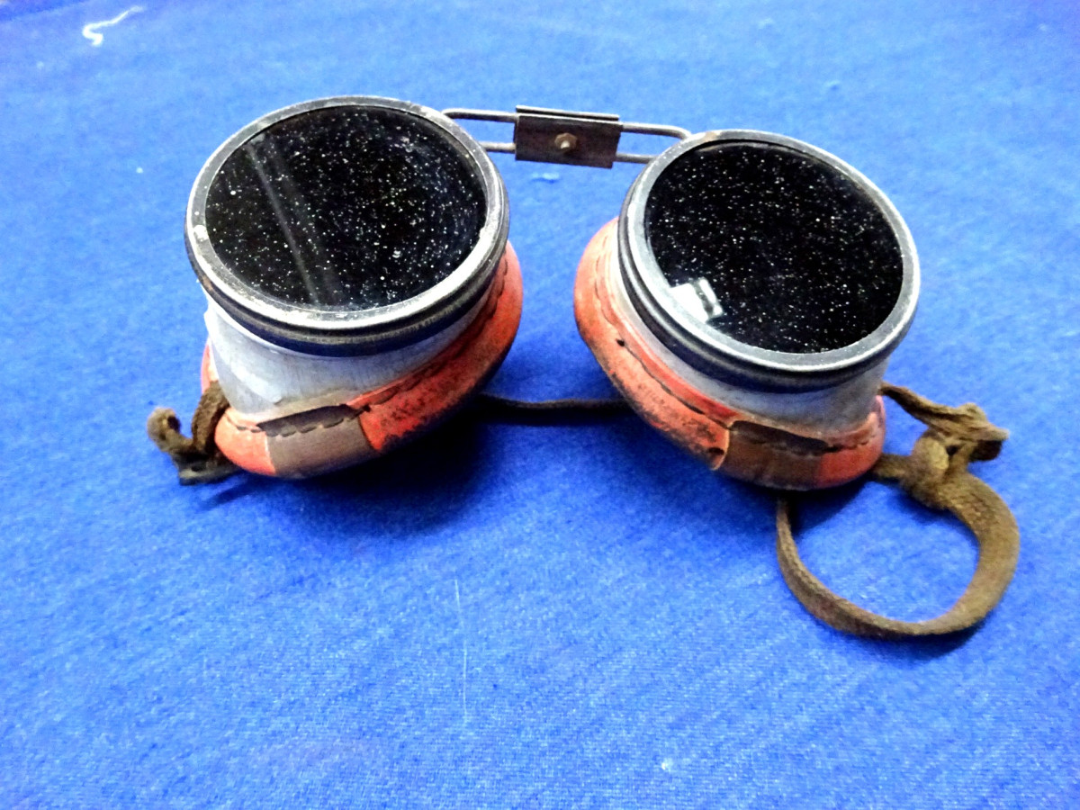 Schweißerbrille DDR Schutzbrille Steampunkbrille (26165) | ***sixpoints*** der Oldtimer-Service ...