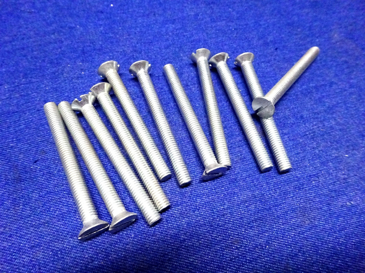 Senkkopf Schlitzschraube M5 x 50 mm 10 Stk. (26187) | ***sixpoints ...