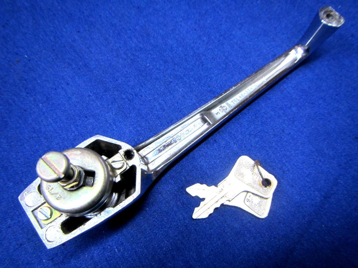 Chrom Türgriff rechts mit Schloss Wartburg B1000 IFA DDR (23263) | ***sixpoints*** der Oldtimer ...