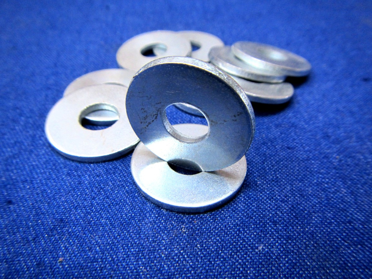 Karosseriescheibe 8x24x2 mm verzinkt 10 Stk. IFA DDR (23574) | ***sixpoints*** der Oldtimer ...