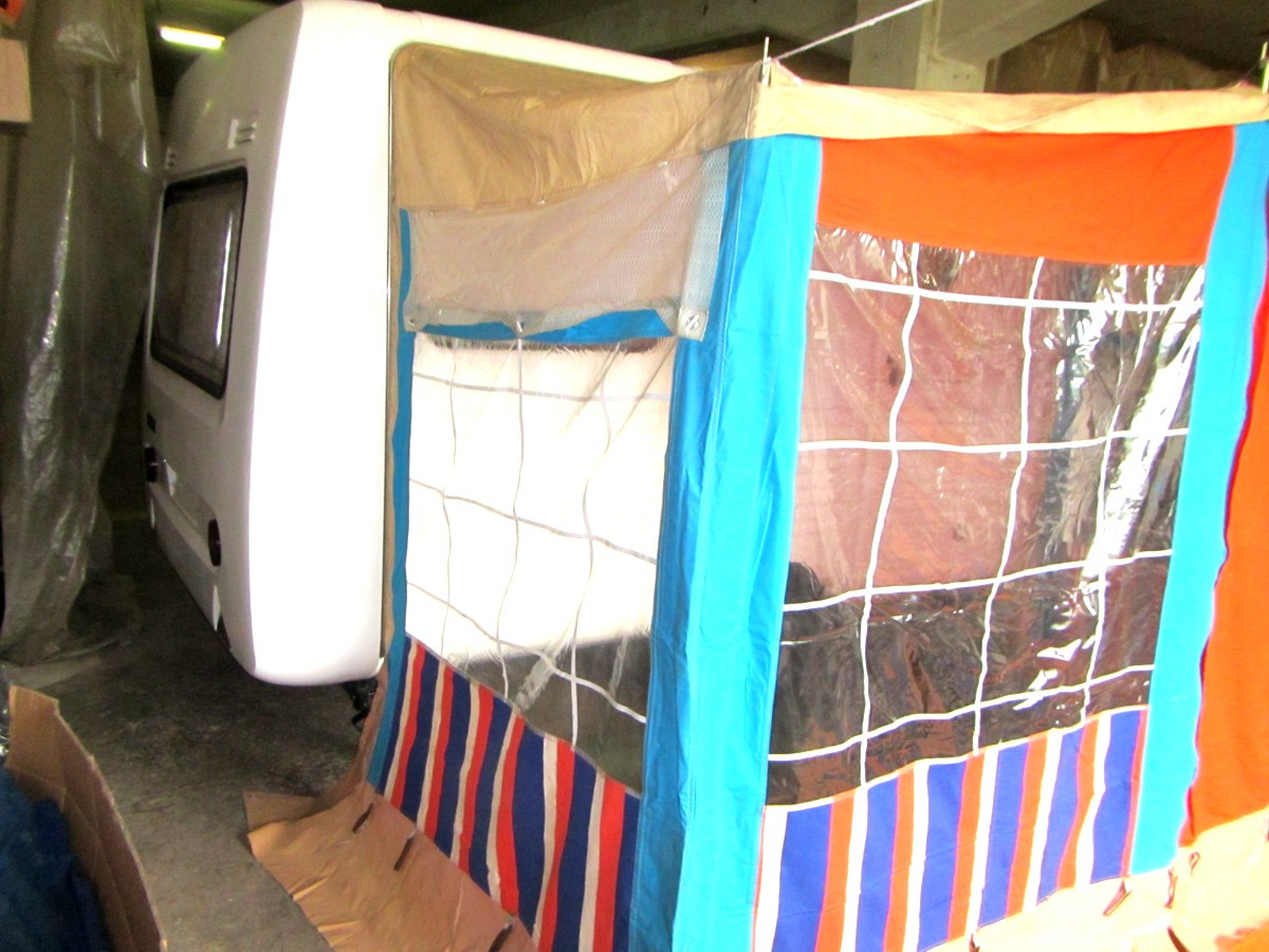 Vorzelt DDR Wohnwagen Intercamp IC 355 (C18553) | ***sixpoints*** der ...