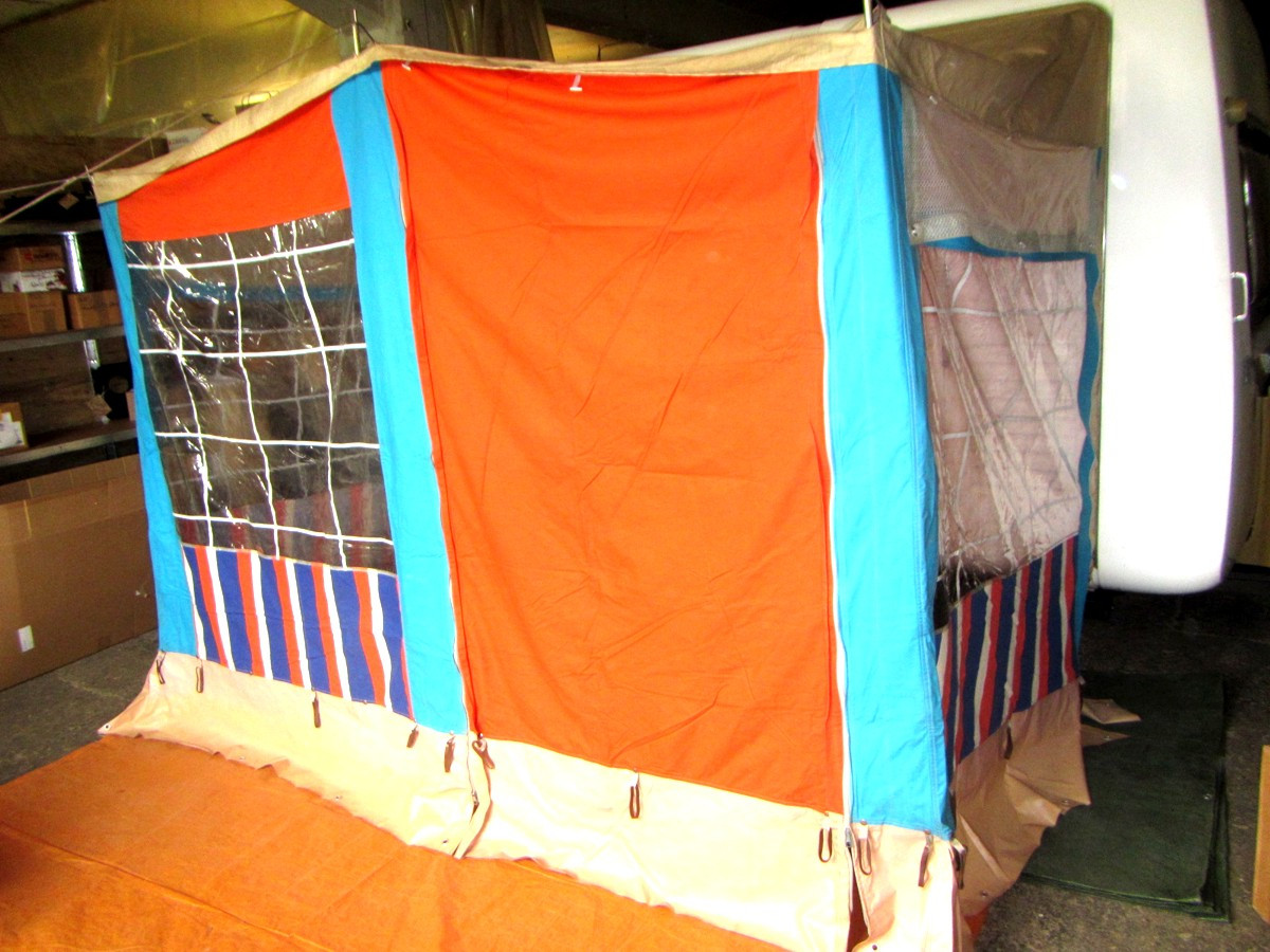 Vorzelt DDR Wohnwagen Intercamp IC 355 (C18553) | ***sixpoints*** der ...