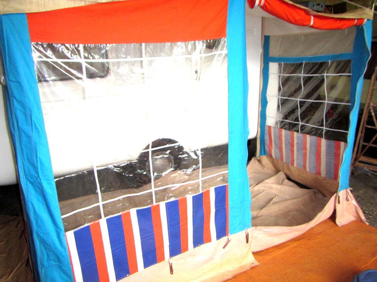 Vorzelt DDR Wohnwagen Intercamp IC 355 (C18553) | ***sixpoints*** der ...